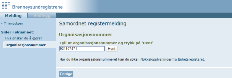 Brønnøysundregistrene - Naturvernforbundet
