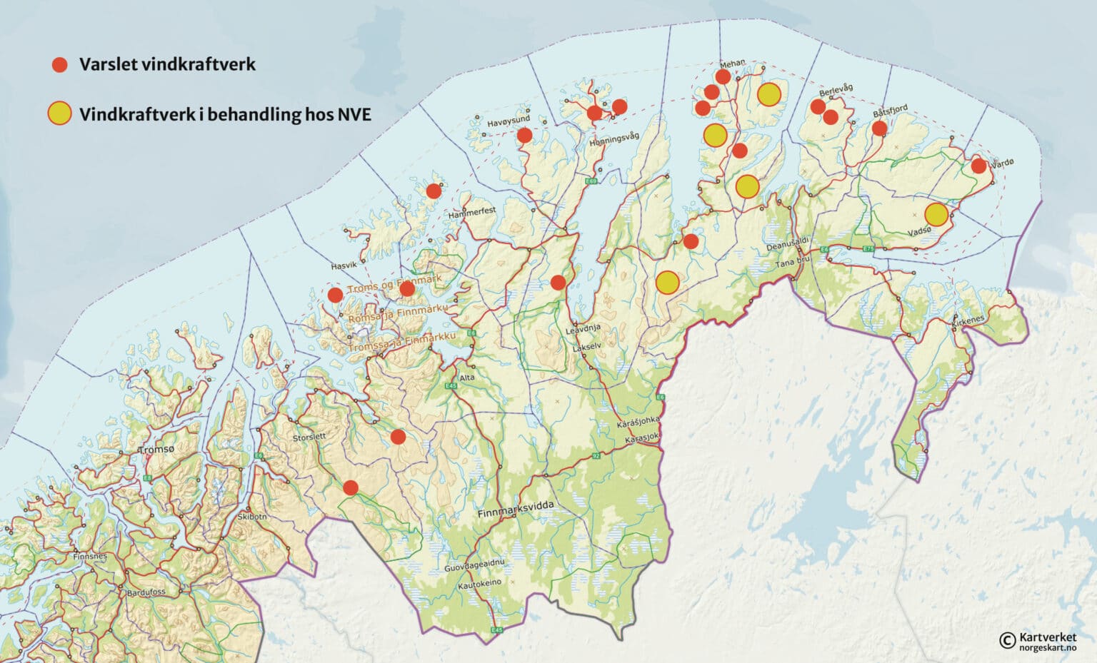 Uakseptable kraftplaner for Finnmark - Naturvernforbundet