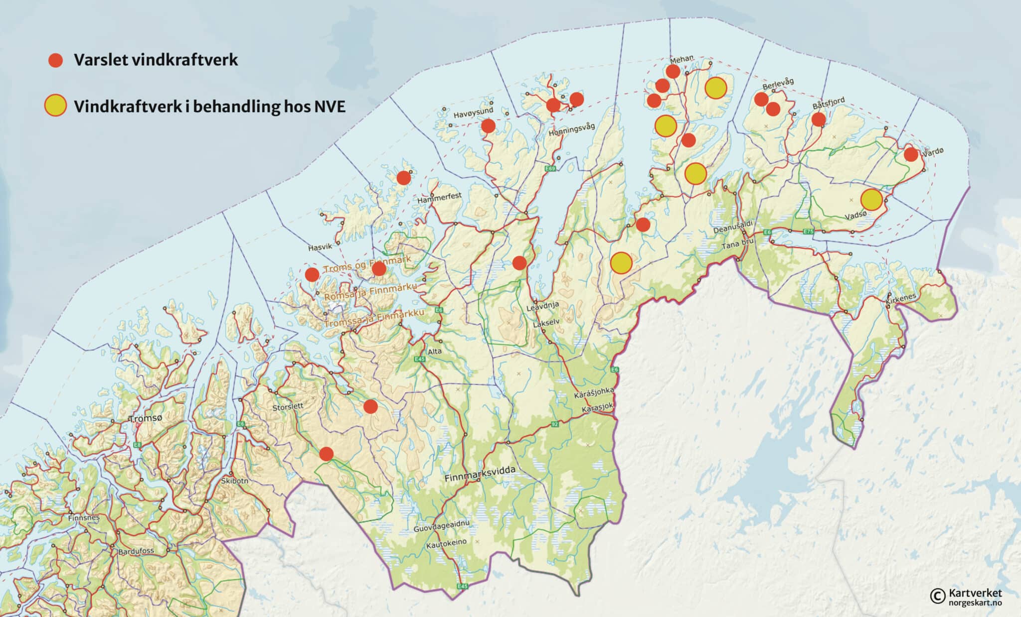 Uakseptable kraftplaner for Finnmark - Naturvernforbundet