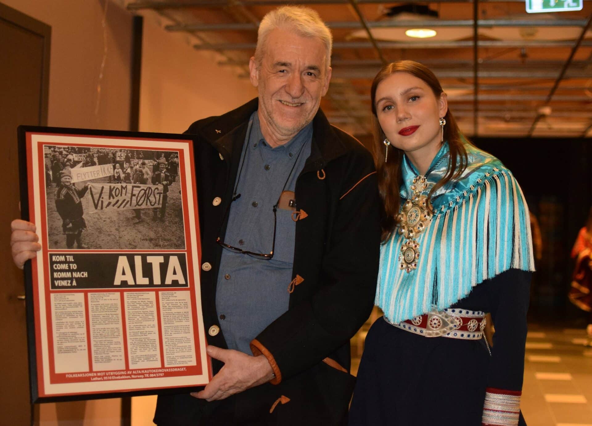 Ellos eatnu – La elva leve - arrangement i Alta - Finnmark