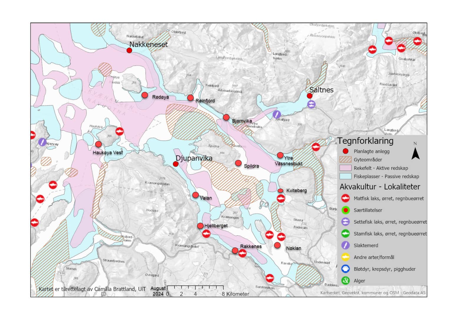 Kystsoneplanlegging og oppdrettsindustrien - Troms